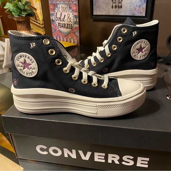 Converse | Shoes | Nwt Converse Move Hi High Top Sneakers | Poshmark